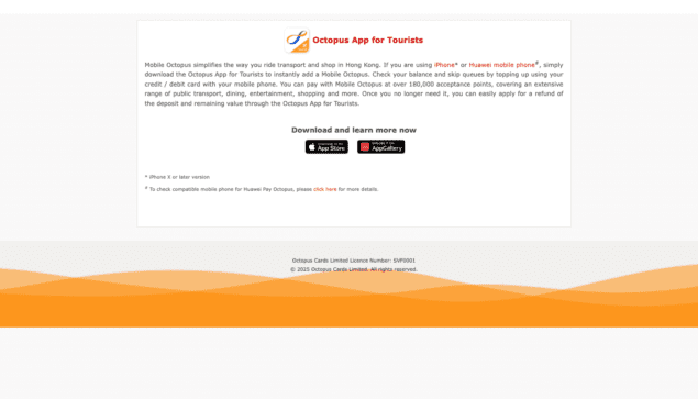 Tourist Octopus Card: Everything to Know - Pale Ale Travel
